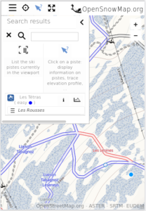 New Opensnowmap for mobile devices
